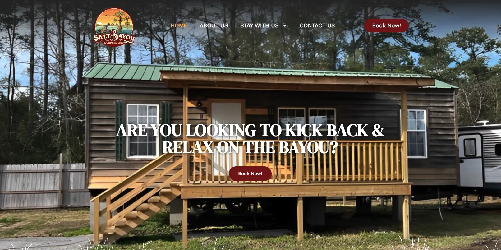 Salt Bayou Kampground RV Park in Slidell, LA